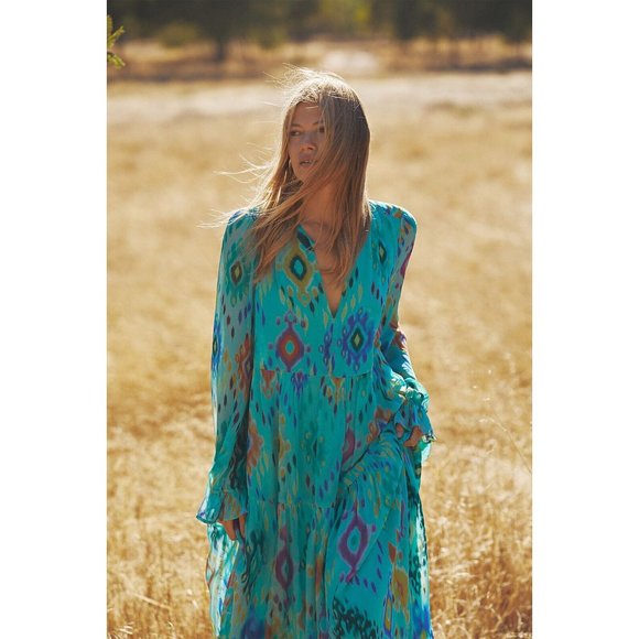 Anthropologie | Dresses | Nwt Anthropologie Serenade Maxi Dress M ...